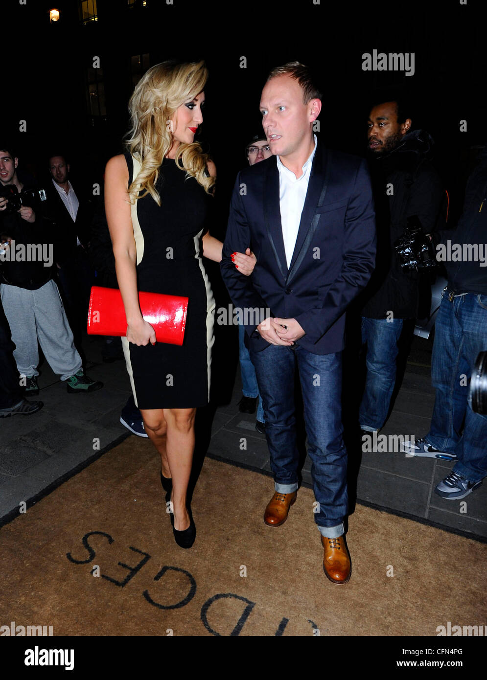 Antony Cotton and guest, at the BBC Radio 1 Cover party held at ...