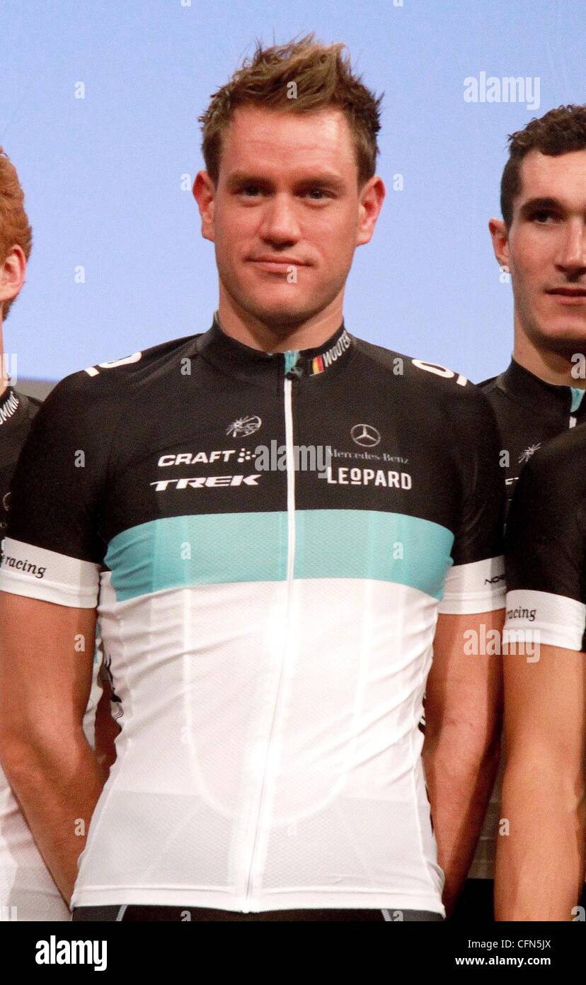 Wouter Weylandt Gala presentation of the Leopard-Trek Pro Cycling Team ...