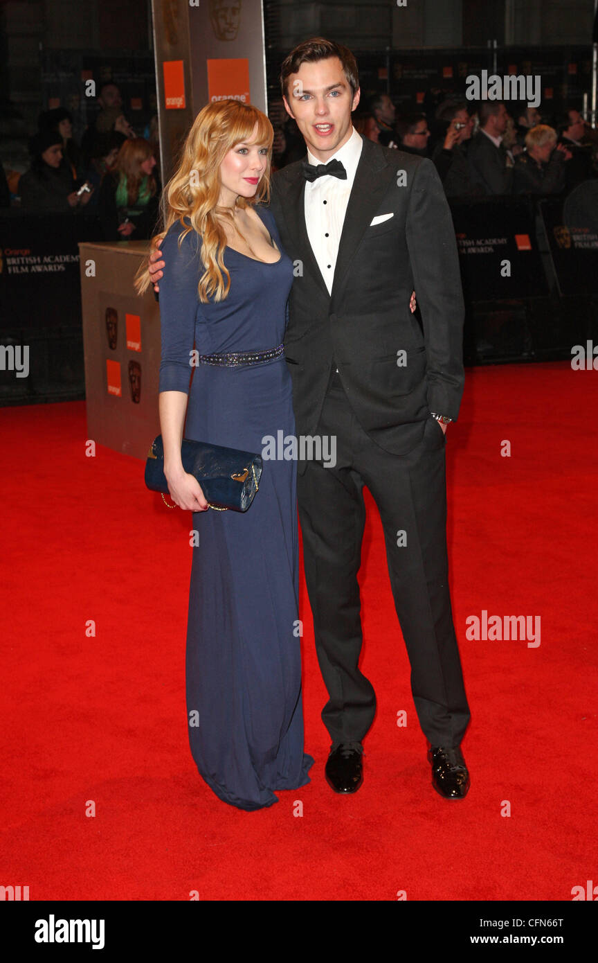 Nicholas Hoult with his sister Rosie Hoult Orange British Academy Film ...
