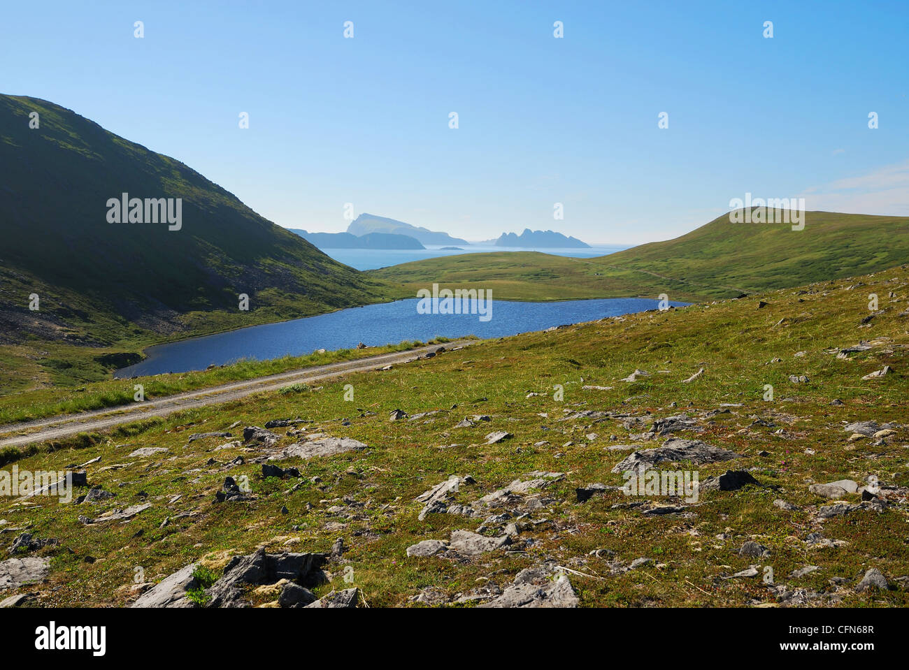 Summer view of Soroya Stock Photo - Alamy