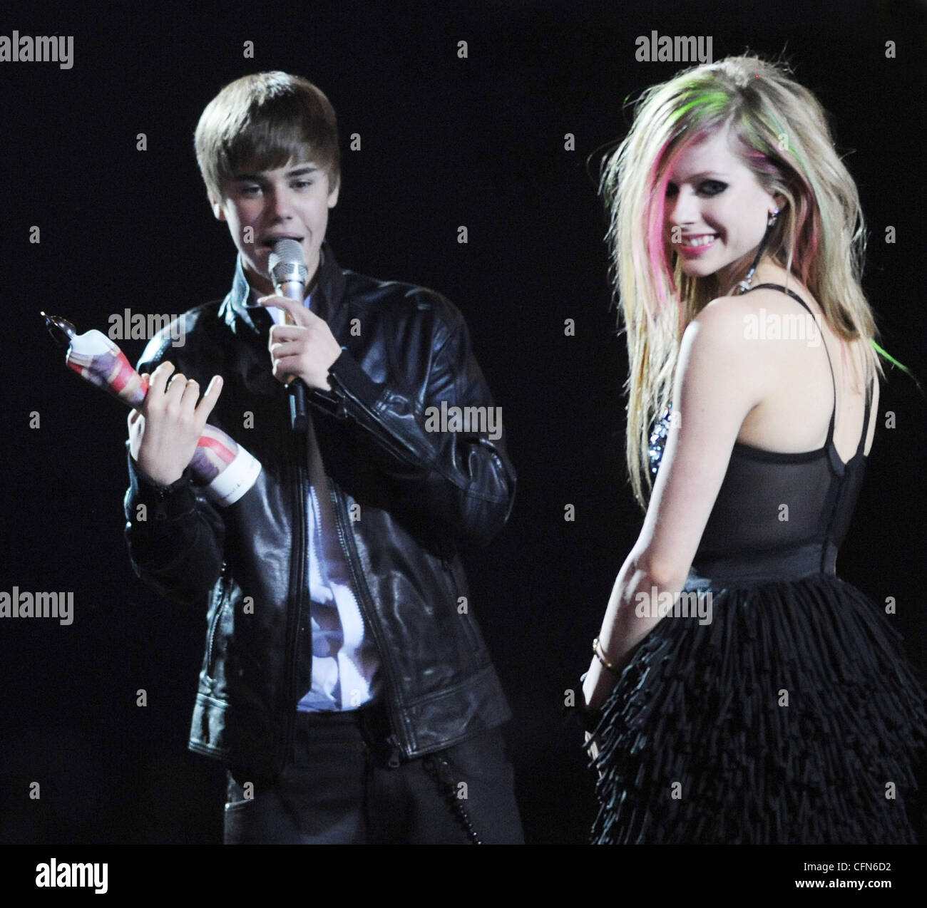 Avril Lavigne And Justin Bieber
