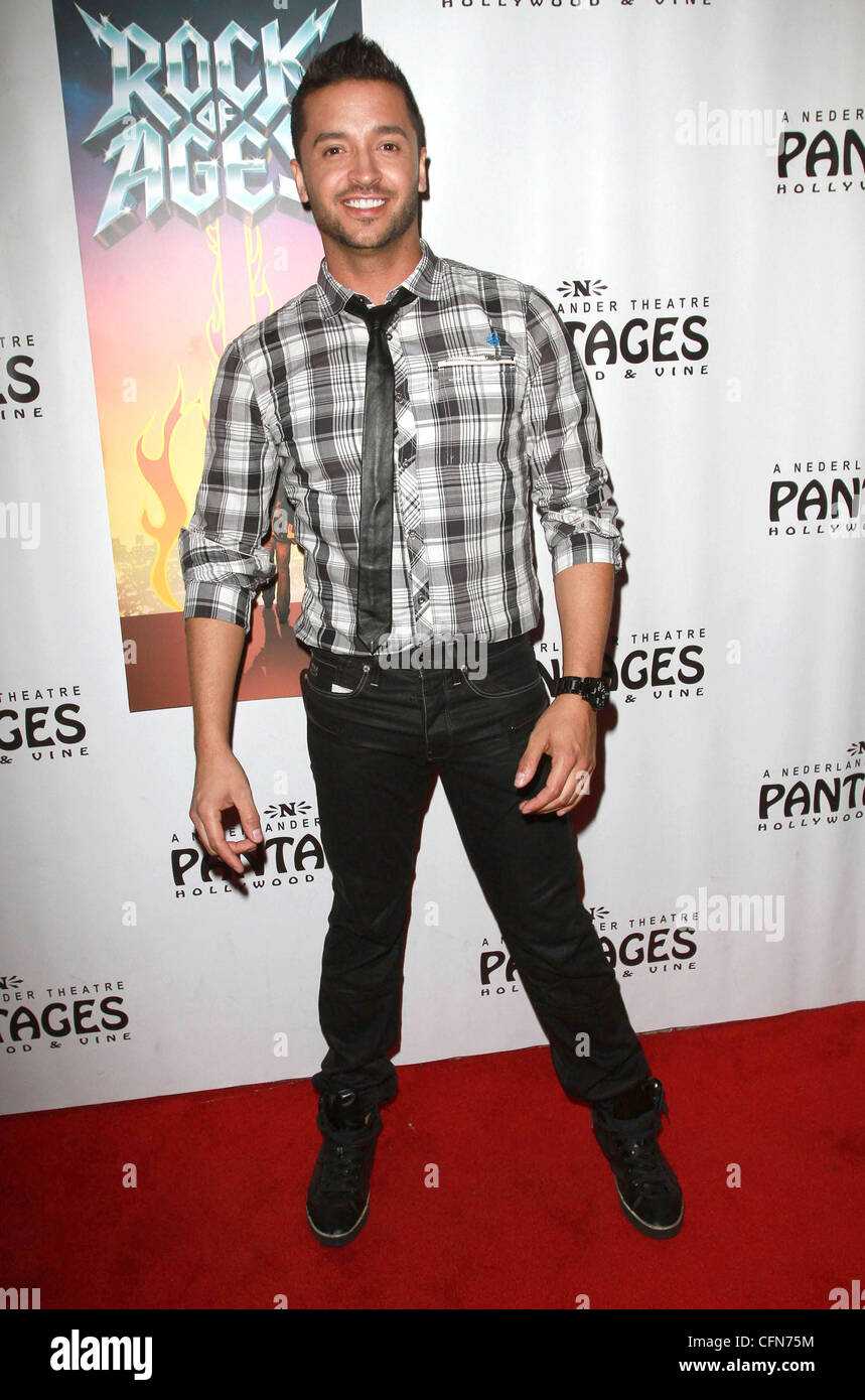 Jai Rodriguez Broadway sensation 'Rock Of Ages' celebrates its Los ...