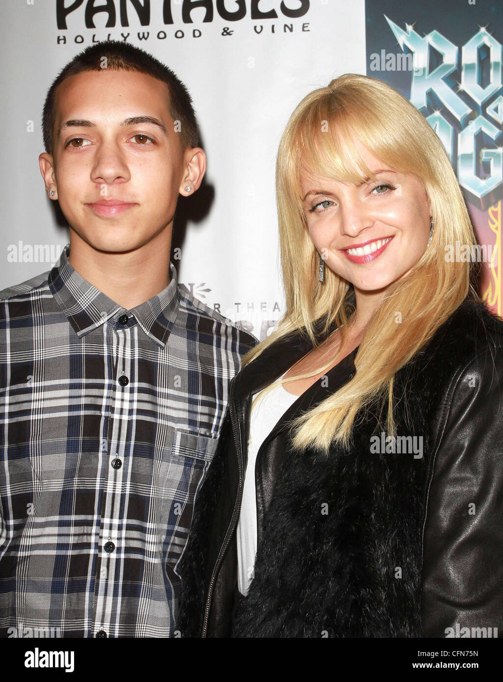 Mena Suvari Broadway sensation 'Rock Of Ages' celebrates its Los ...