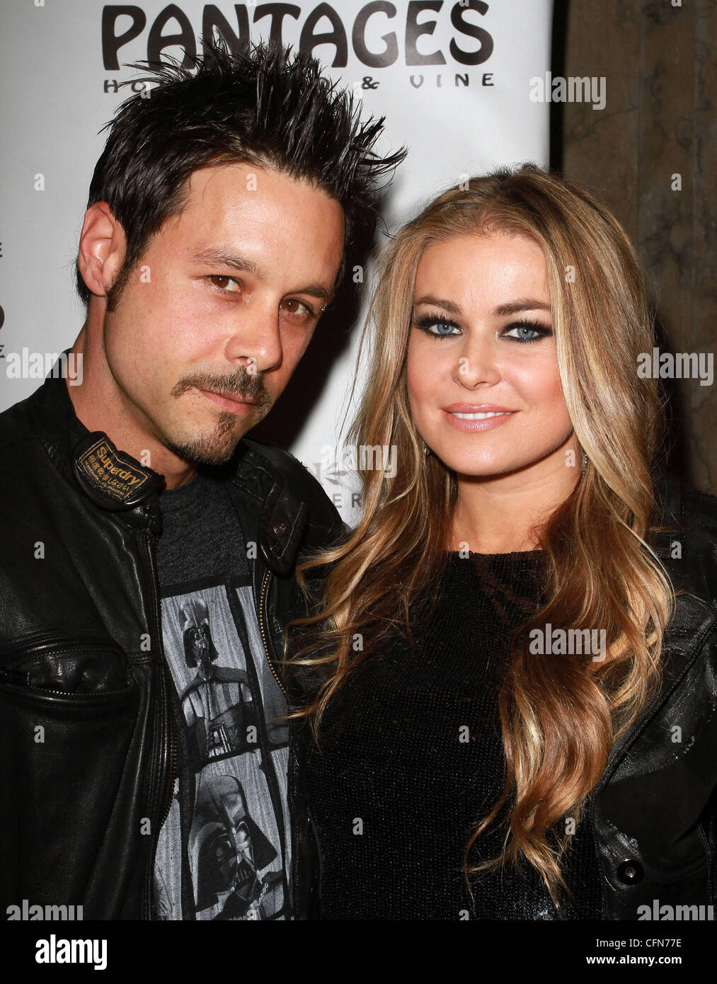 Rob Patterson and Carmen Electra Broadway sensation 'Rock Of Ages ...