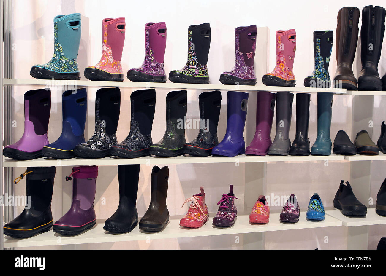 Bogs 2011 MAGIC Trade Show at LVCC Las Vegas, Nevada - 15.02.11 Stock ...