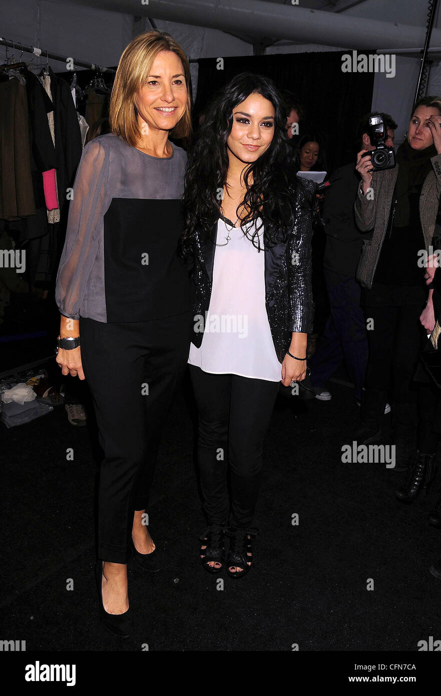 Amy Smilovic and Vanessa Hudgens Mercedes-Benz IMG New York Fashion ...