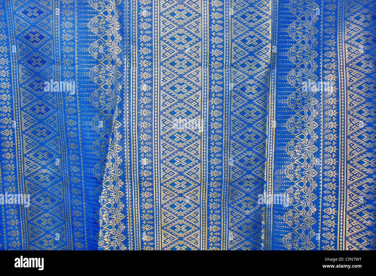 Thai silk fabric background, Traditional Thai hand-woven fabrics Stock ...