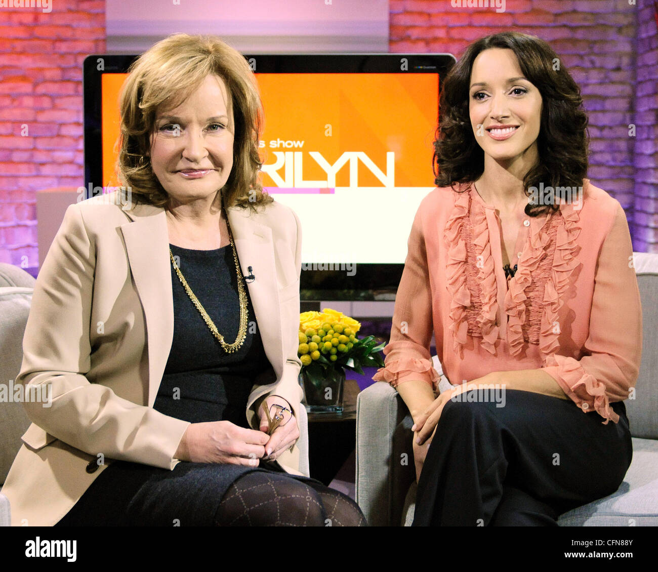 Jennifer Beals appearing on CTV's 'The Marilyn Denis Show' Toronto ...