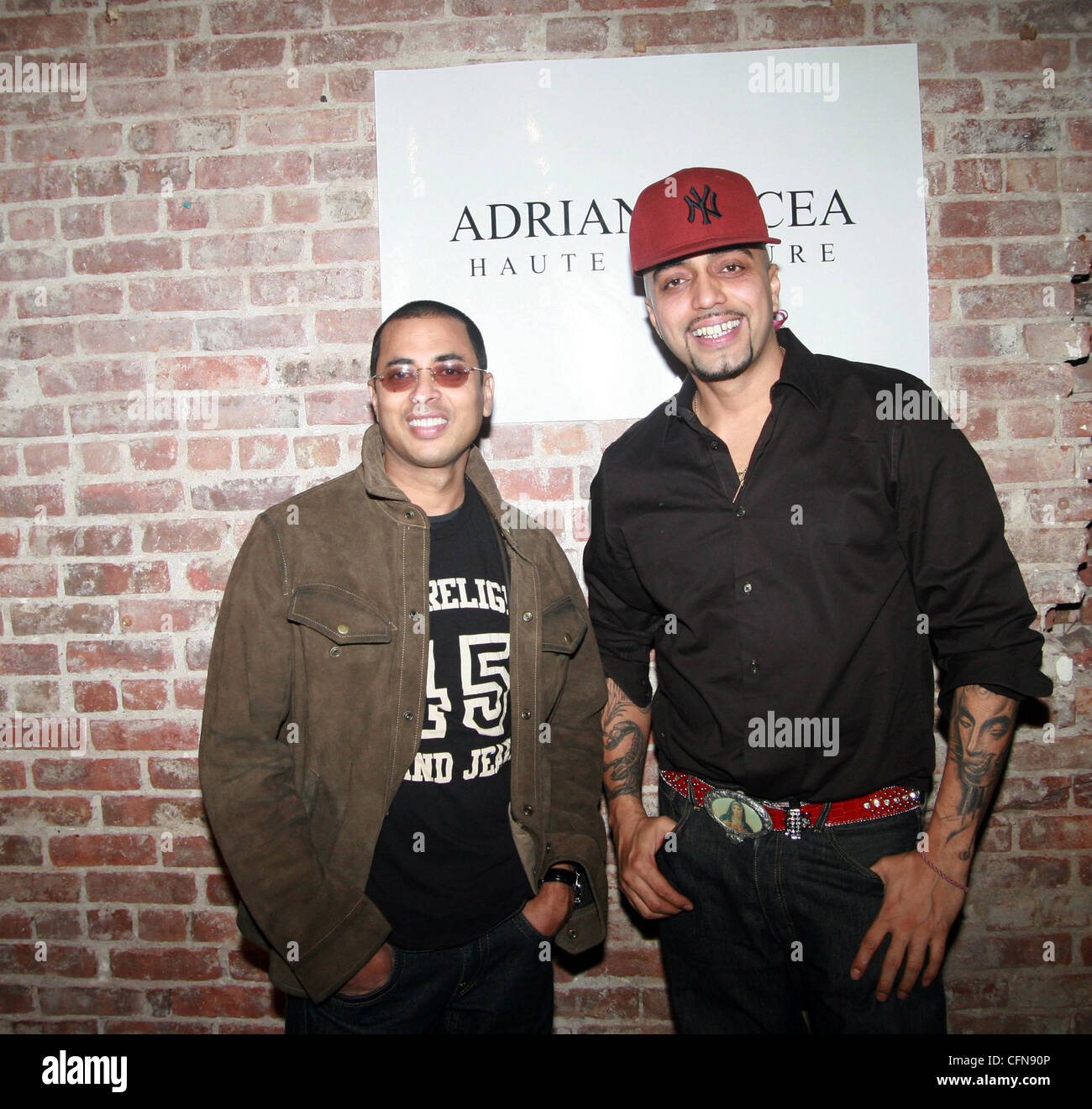 Anthony Bowen and Adrian Alicea Mercedes-Benz IMG New York Fashion Week ...