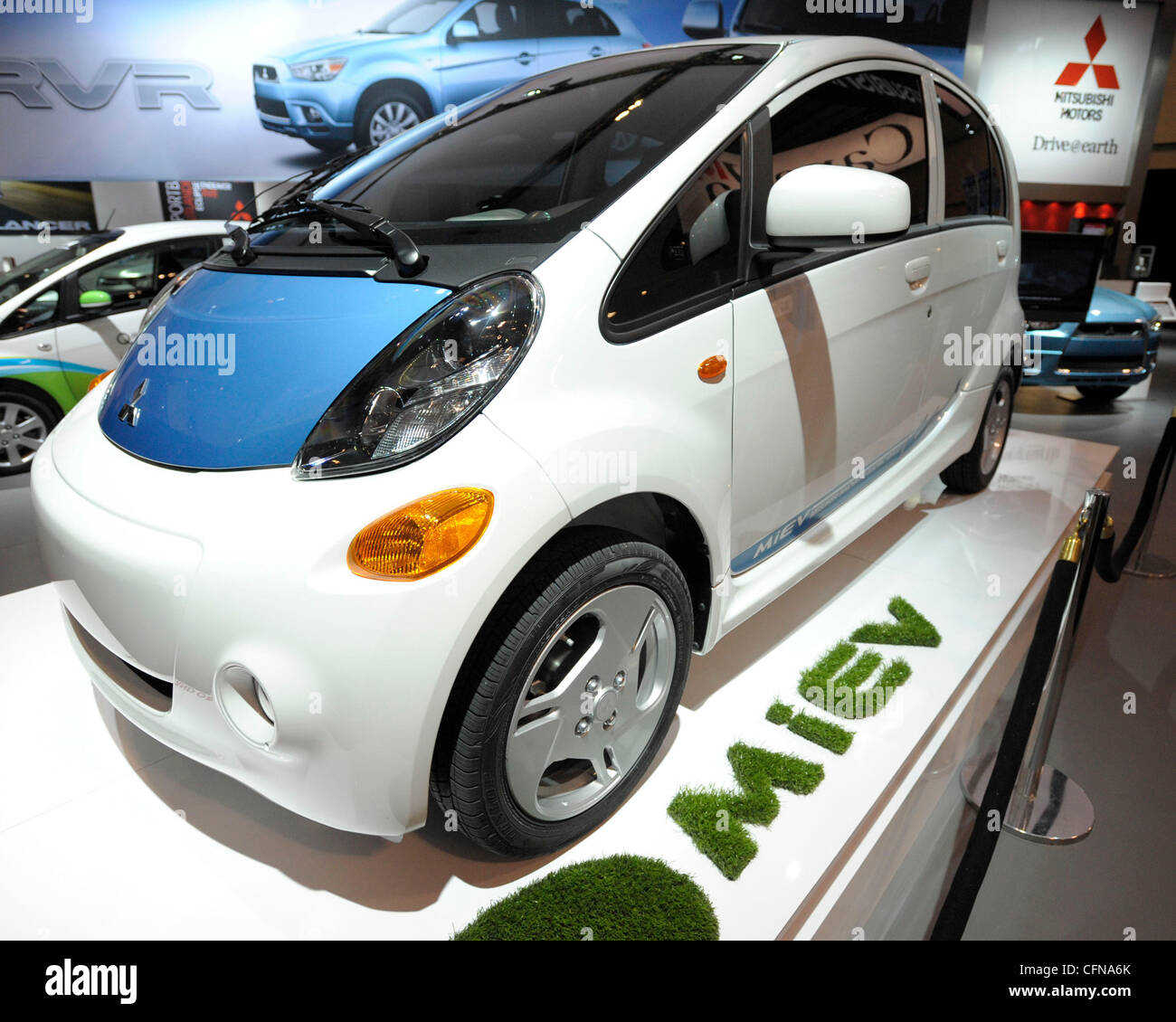 Mitsubishi i-MiEV Electric Car 2011 Canadian International Autoshow ...