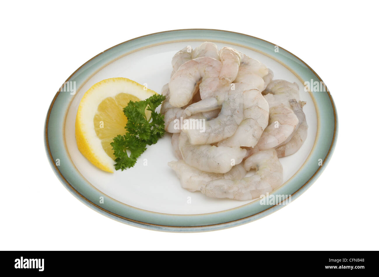 Raw prawns uncooked hi-res stock photography and images - Alamy