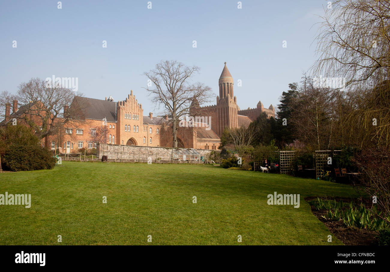 Quarr Abbey Isle Of Wight Stock Photos & Quarr Abbey Isle Of Wight ...