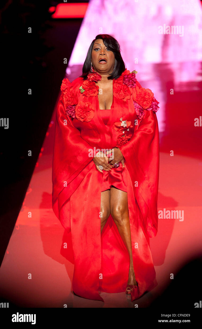 Patti LaBelle wearing Zang Toi Mercedes-Benz IMG New York Fashion Week ...