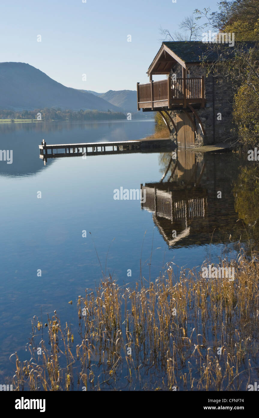 Pooley Bridge, Ullswater, Lake District National Park, Cumbria, England ...