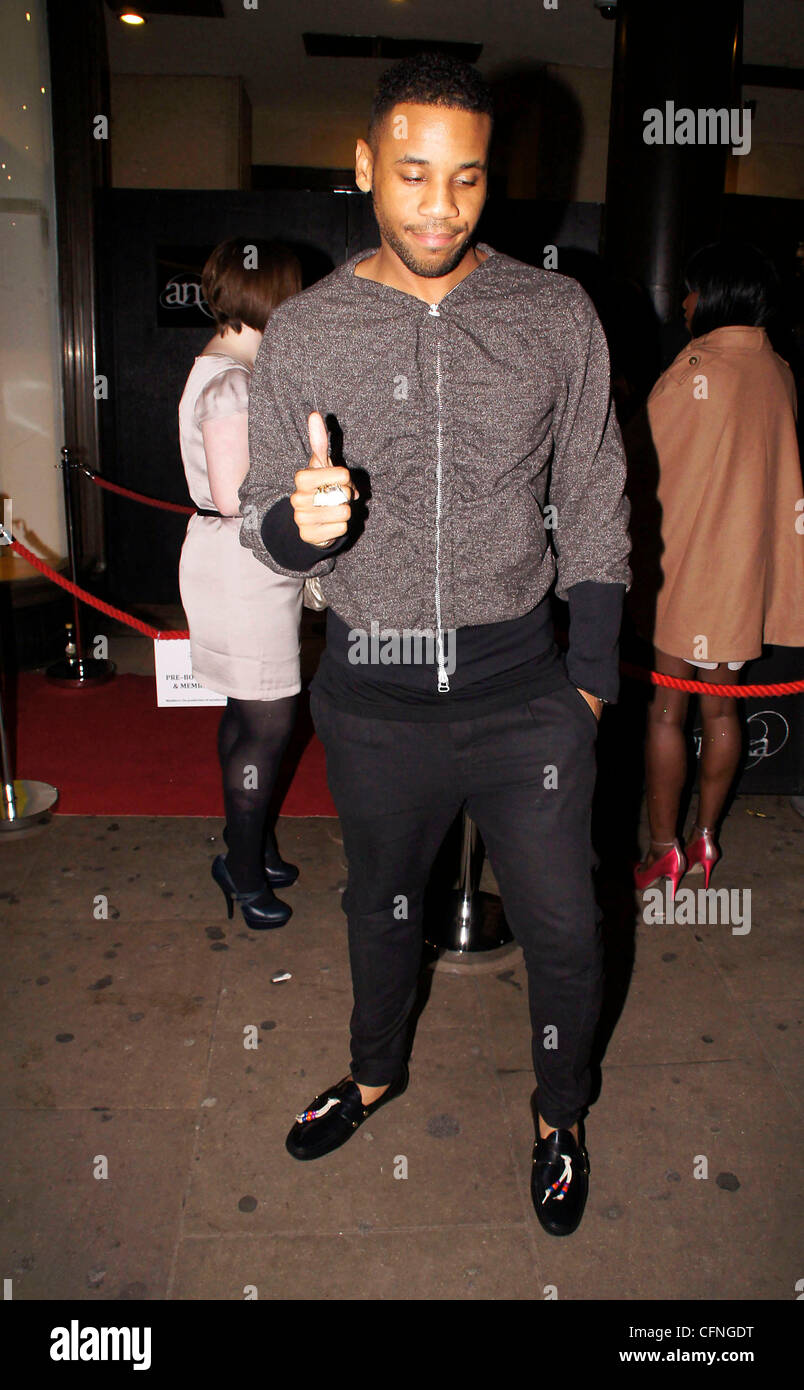 Reggie Yates , at Chipmunks Album launch 'Transition' at Amika Club ...