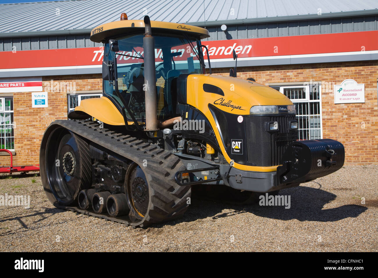Challenger tracked tractor at Thurlow Nunn Standen, Melton, Suffolk ...
