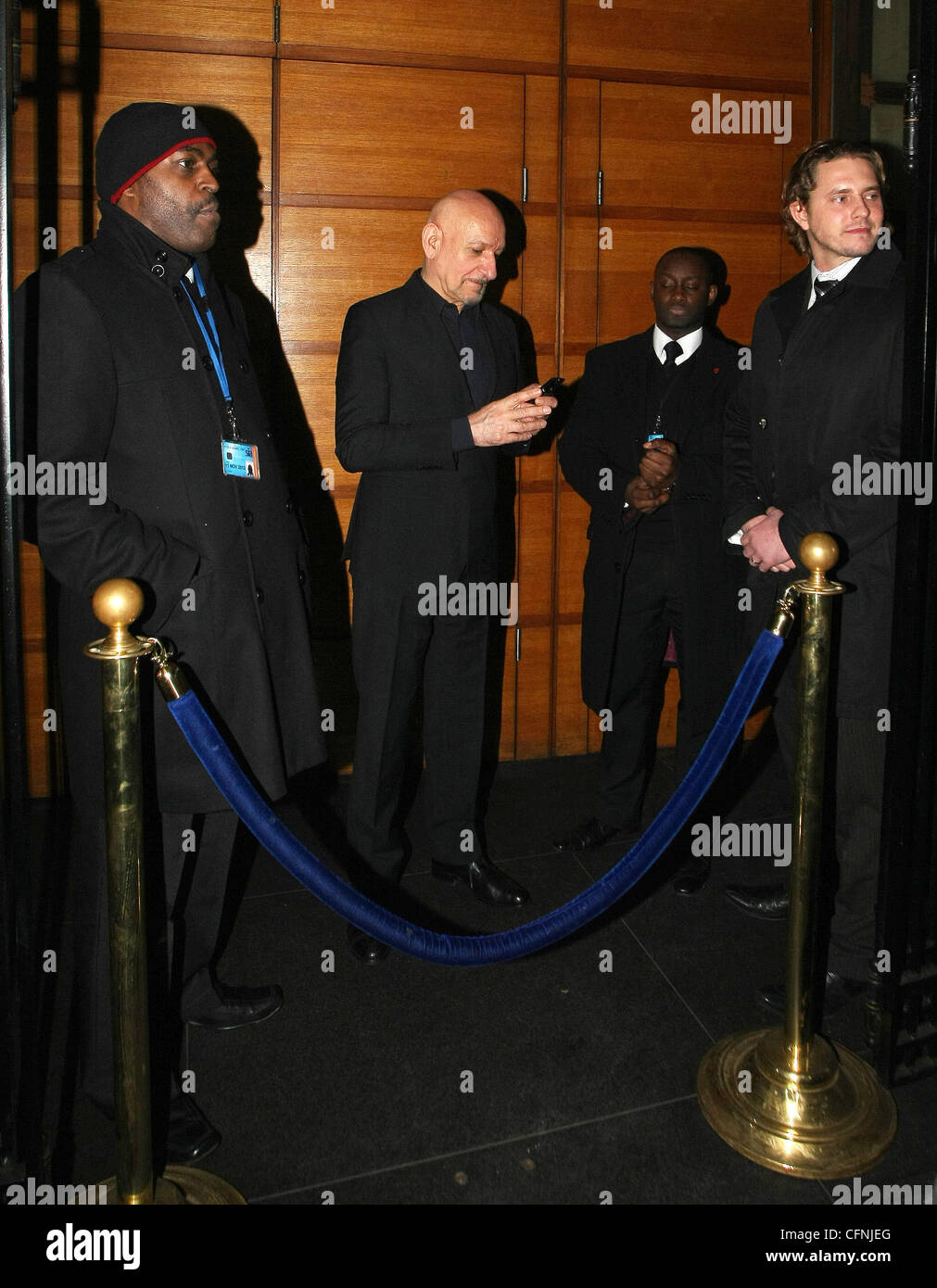 Sir Ben Kingsley Celebrities arrive at Automat restaurant to attend a ...