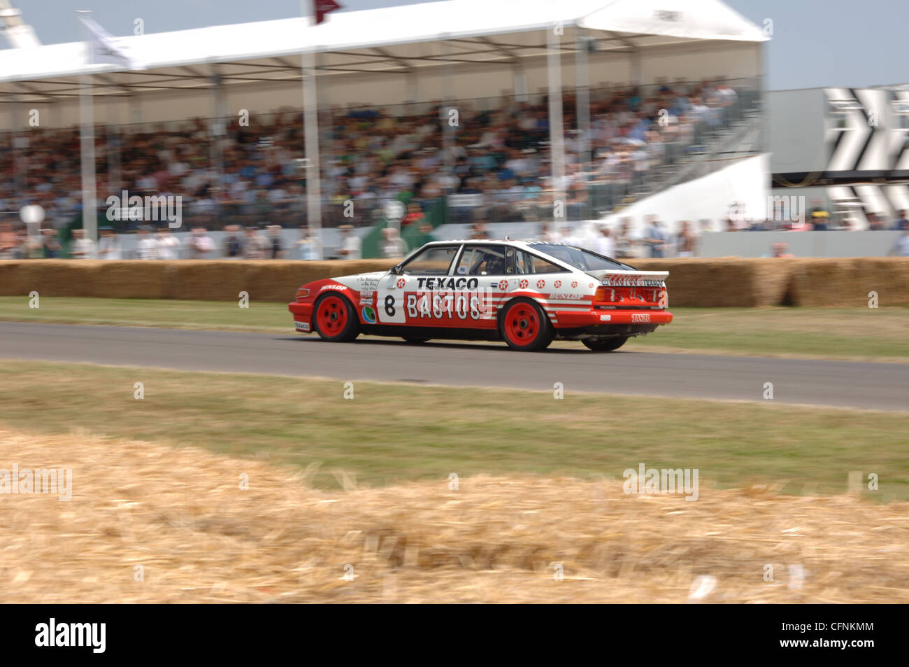 Rover SD1 touring car on the Hill Climb at the Goodwood Festival of ...