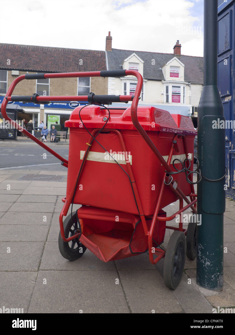 Royal mail trolley hi-res stock photography and images - Alamy