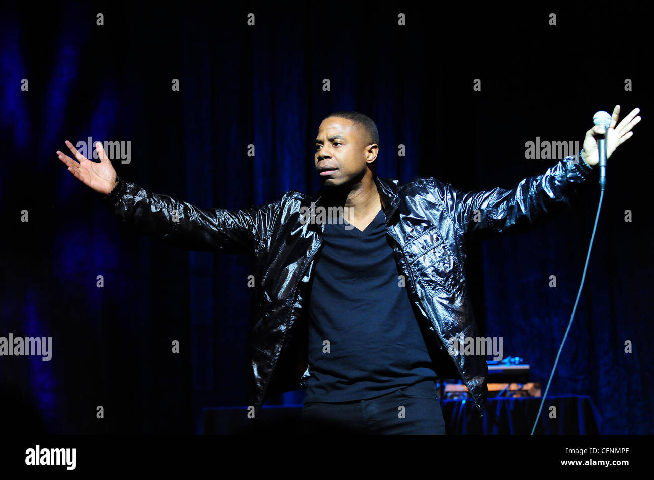 Doug E Fresh performs during Salt-N-Pepa legends of Hip Hop Tour at the ...