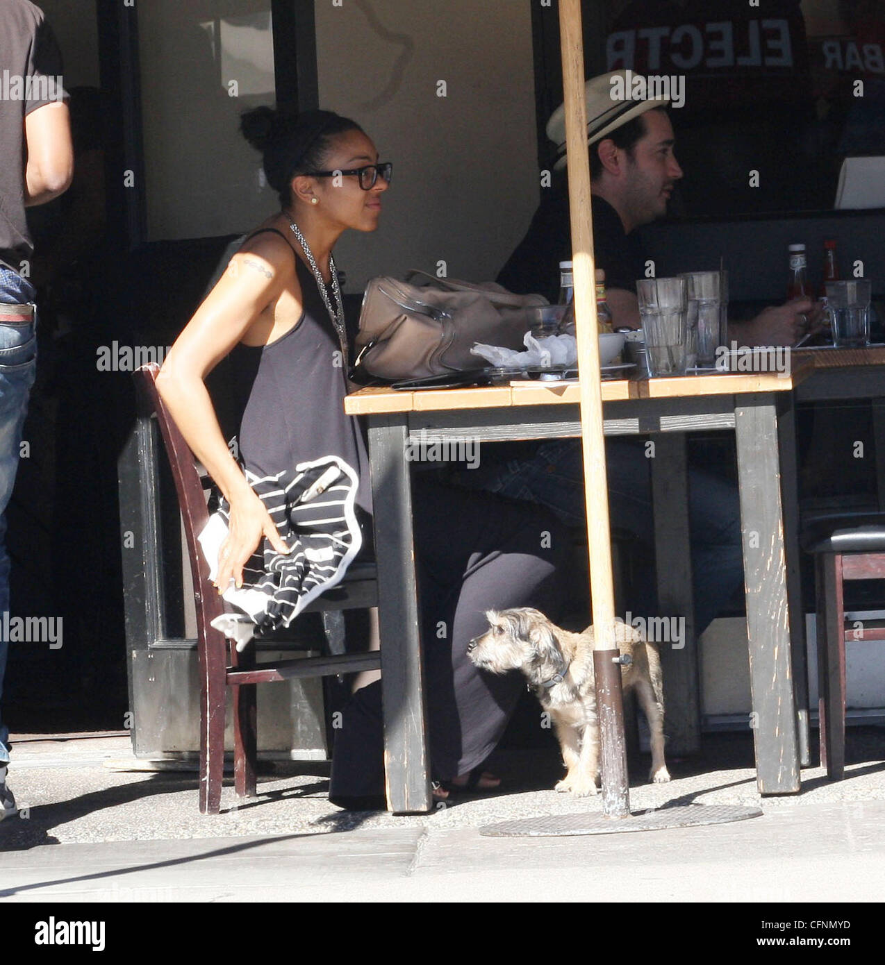 Marsha Thompson dining at Toast Bakery Cafe in West Hollywood. Los ...