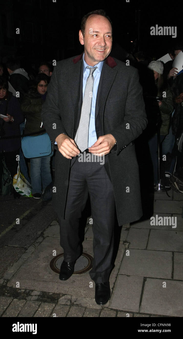 Kevin Spacey arrives at Mark's Club in Mayfair to attend Finch And ...