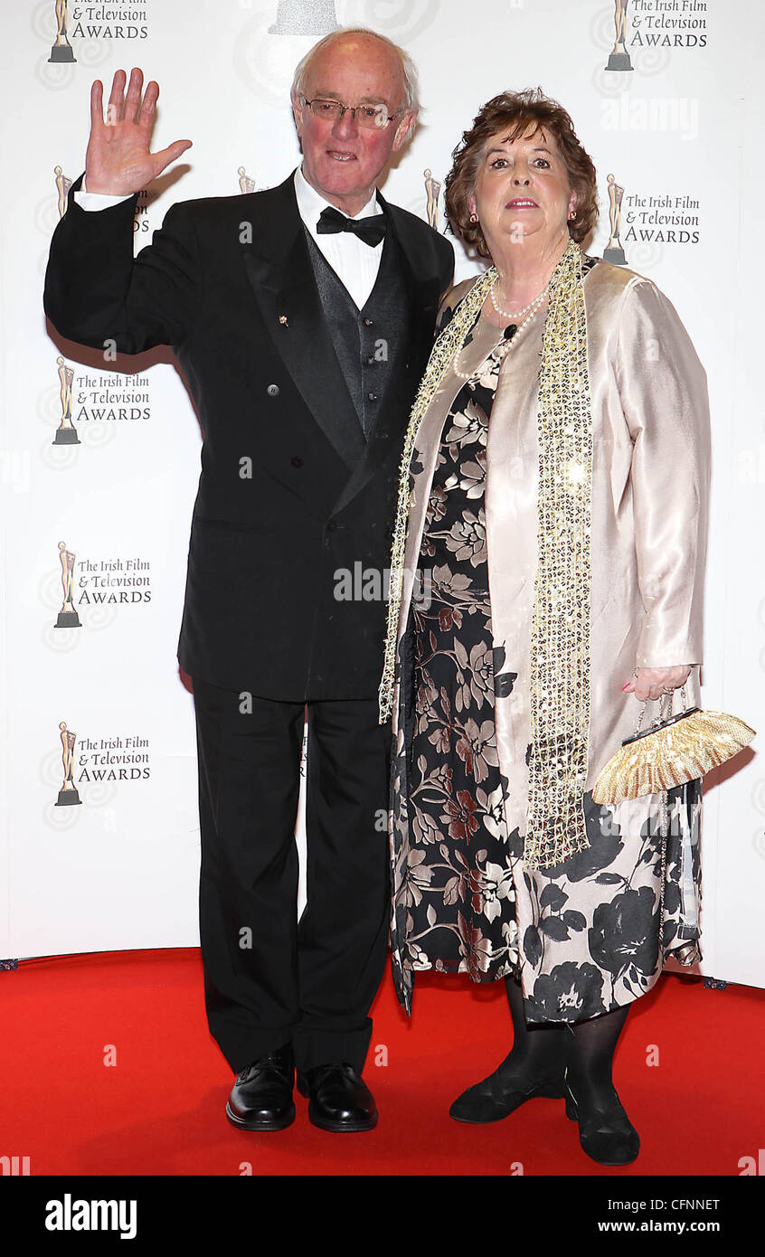 Frank Kelly 'Irish Film and Television Awards' at Convention Centre ...