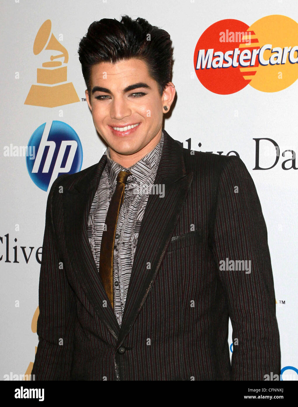 Adam Lambert 2011 Pre-Grammy Gala and Salute to Industry Icons honoring ...