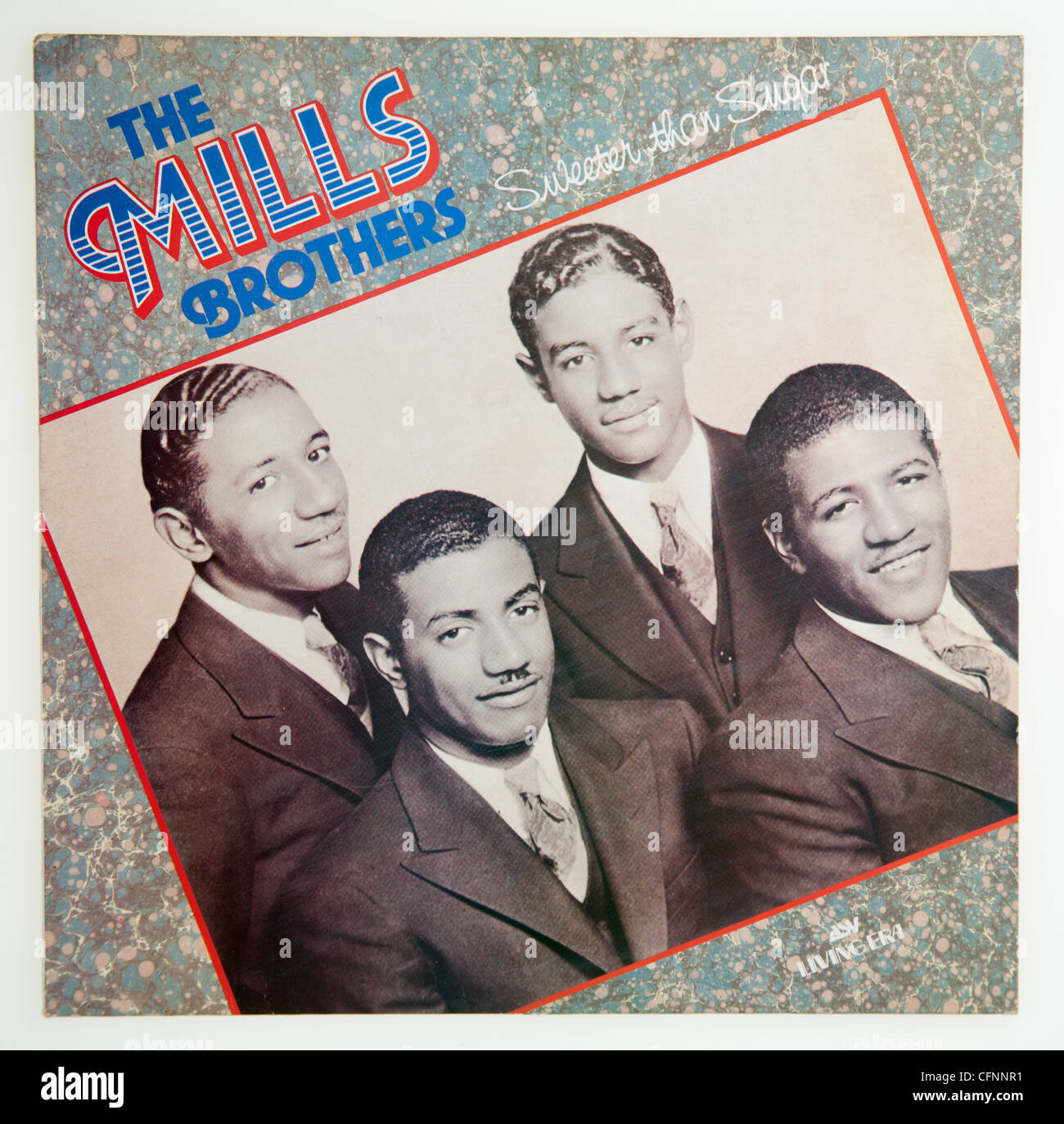 The Mills Brothers, Sweeter than Sugar album cover Stock Photo - Alamy