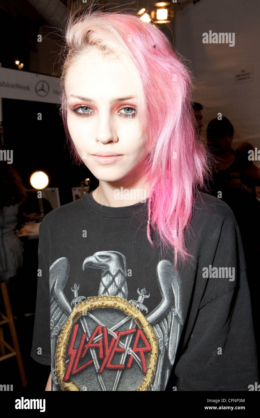 Charlotte Free (IMG Model) Mercedes-Benz IMG New York Fashion Week Fall ...