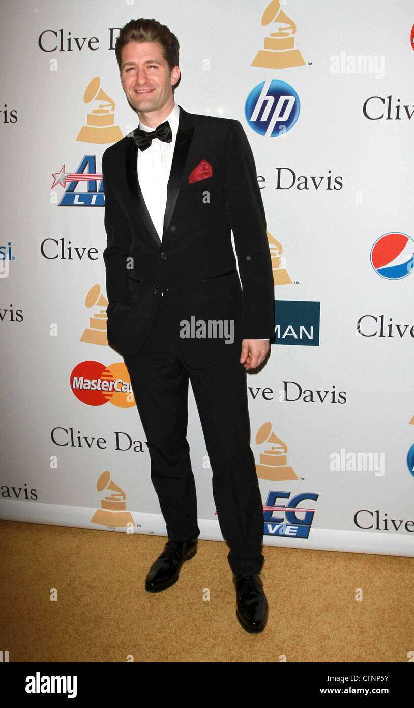 Matthew Morrison 2011 Pre-Grammy Gala and Salute to Industry Icons ...