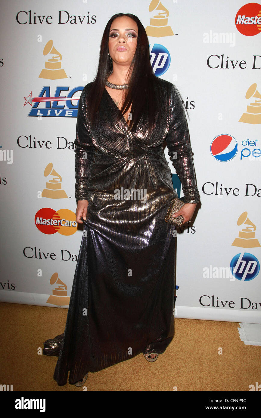 Faith Evans 2011 Pre-Grammy Gala and Salute to Industry Icons honoring ...