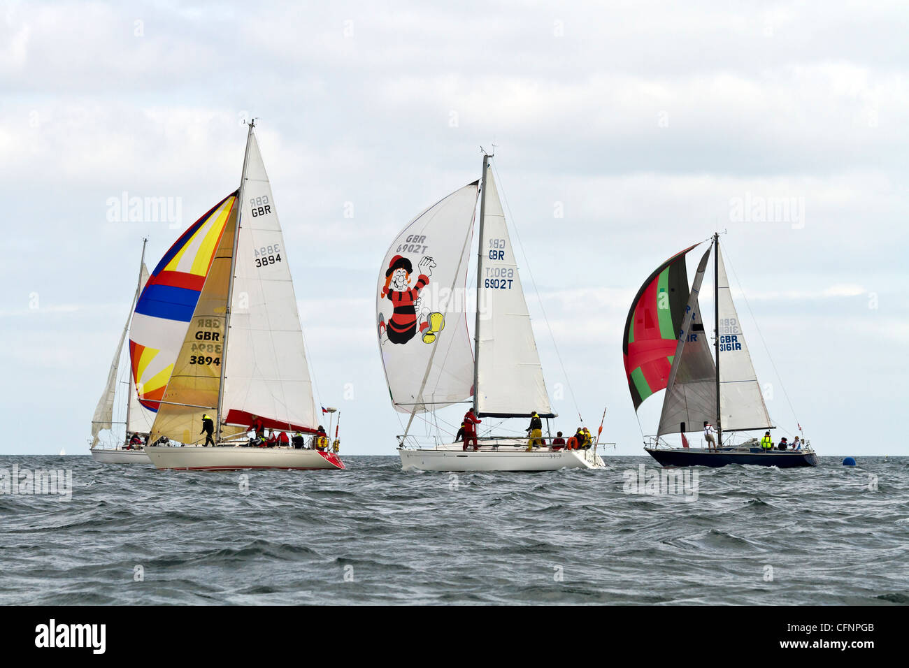 sail boat race Stock Photo - Alamy