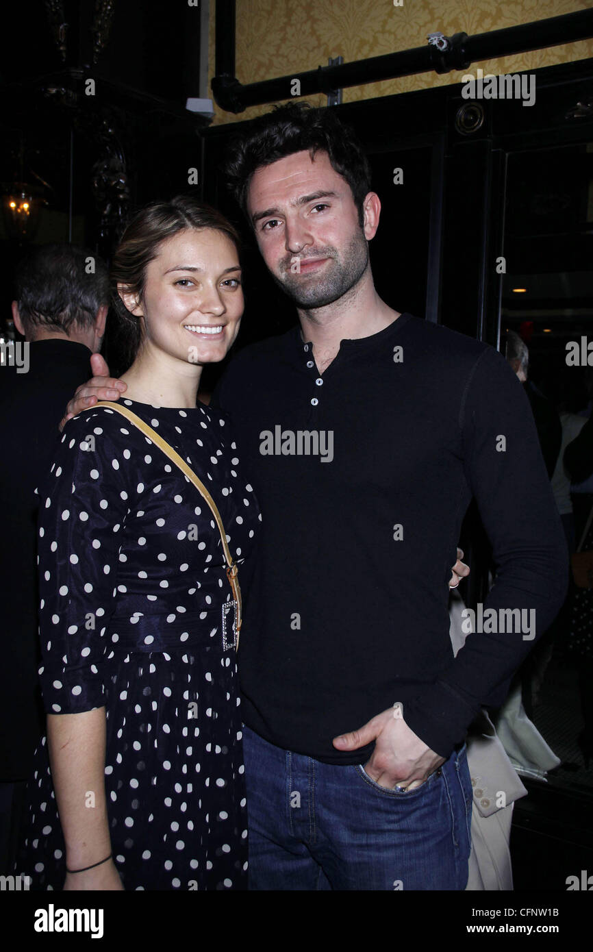 Spencer Grammer and her husband James Hesketh After party celebrating ...