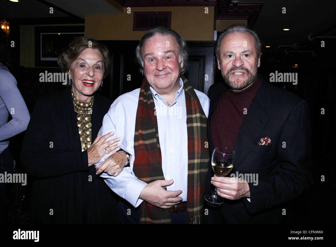 Fran Weissler, Fred Applegate and Barry Weissler After party ...