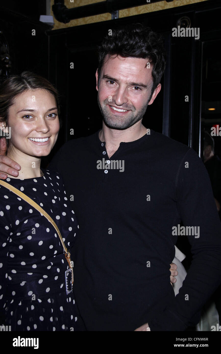 Spencer Grammer and her husband James Hesketh After party celebrating ...