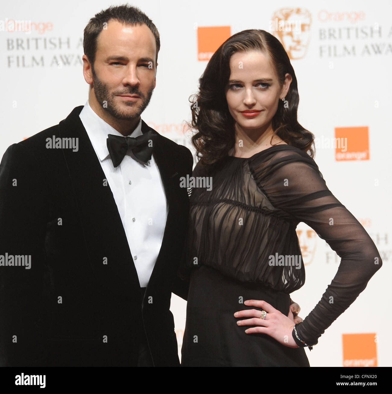 Tom Ford and Eva Green Orange British Academy Film Awards (BAFTAs) held ...