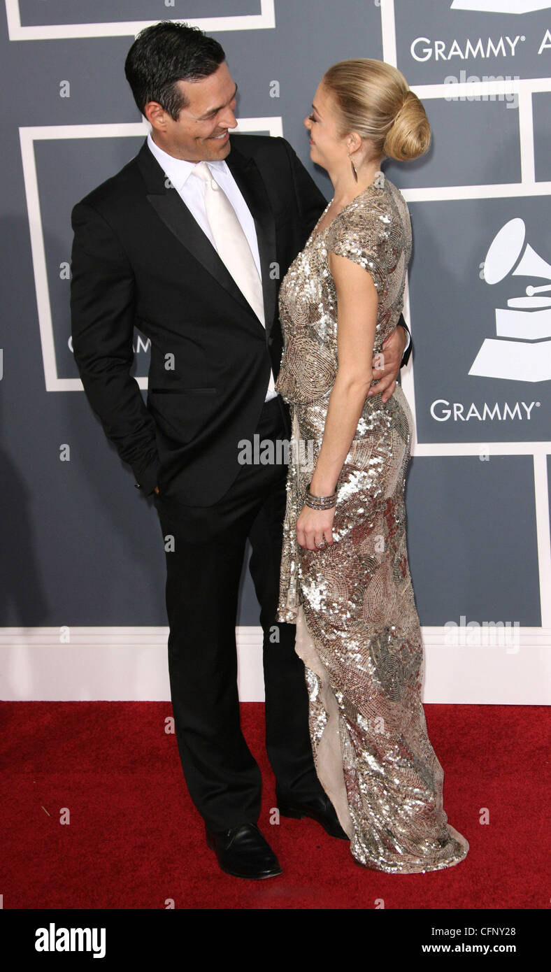 LeAnn Rimes and Eddie Cibrian The 53rd Annual GRAMMY Awards at the Staples Center - Red Carpet ...