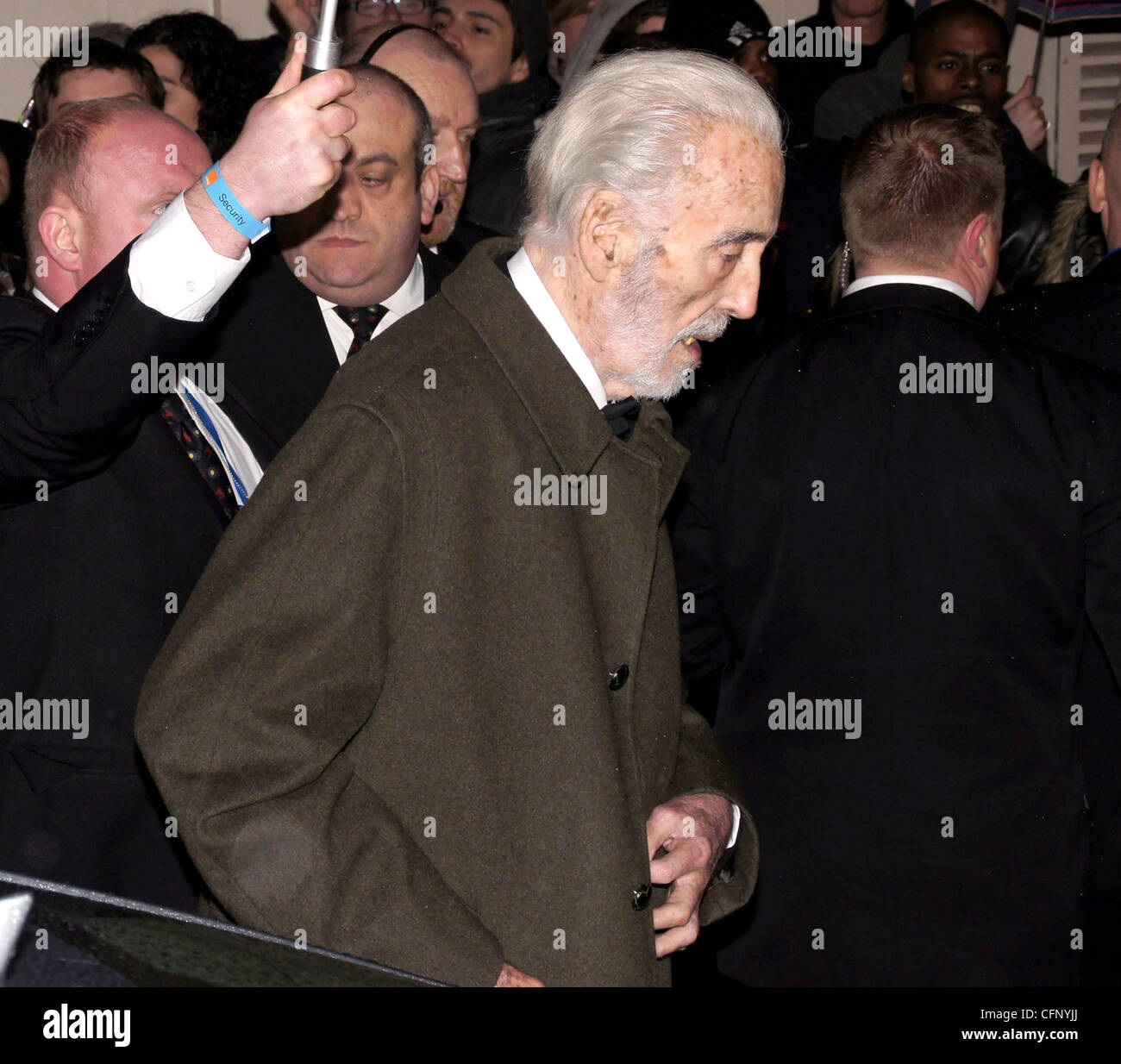 Christopher Lee Orange British Academy Film Awards (BAFTAs) held at the ...