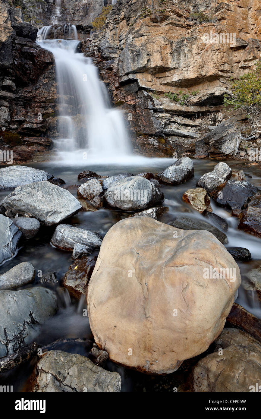 Tangle Falls, Jasper National Park, UNESCO World Heritage Site, Alberta ...