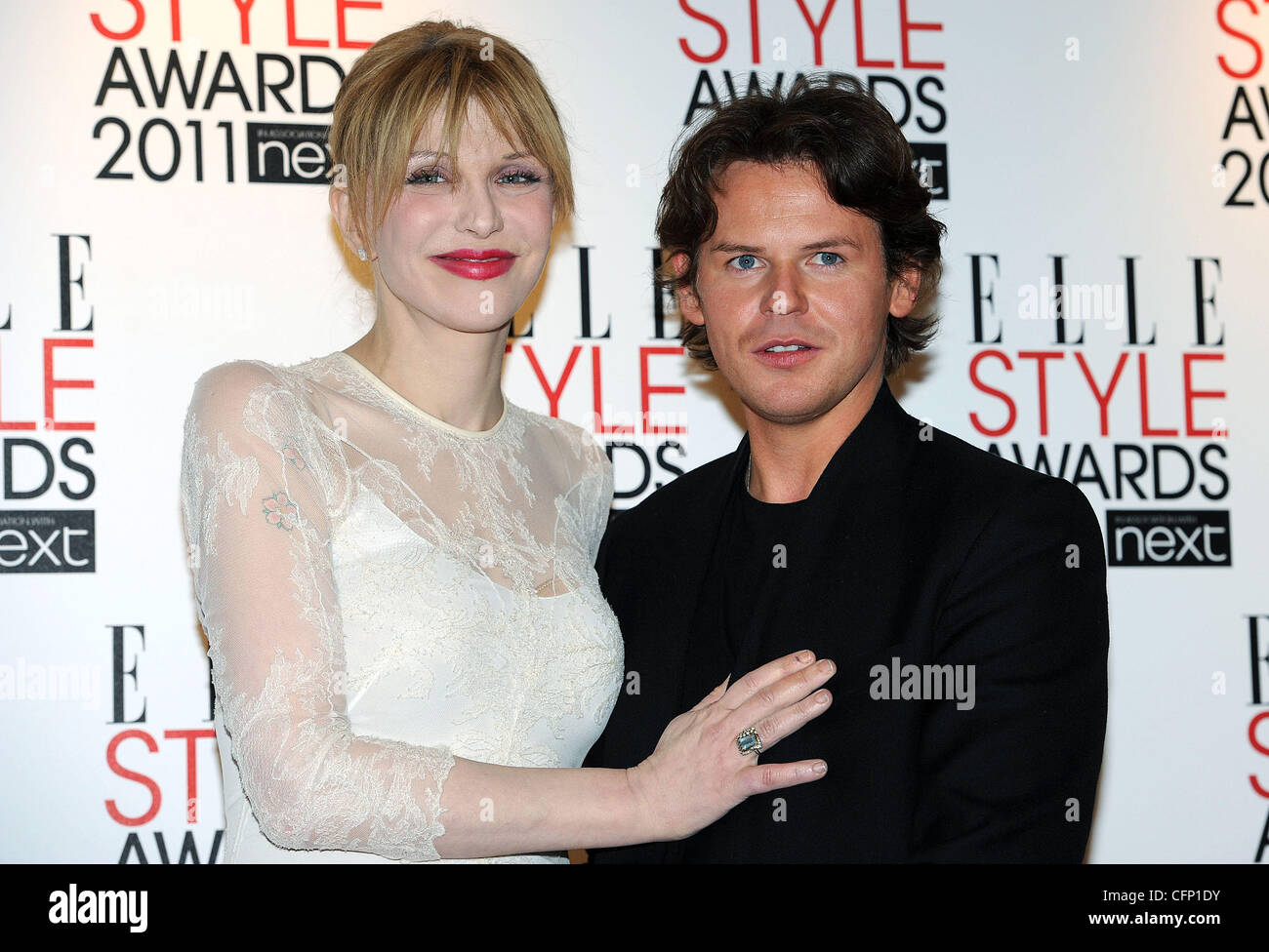 Courtney Love and Christopher Kane ELLE Style Awards 2011 held at the ...