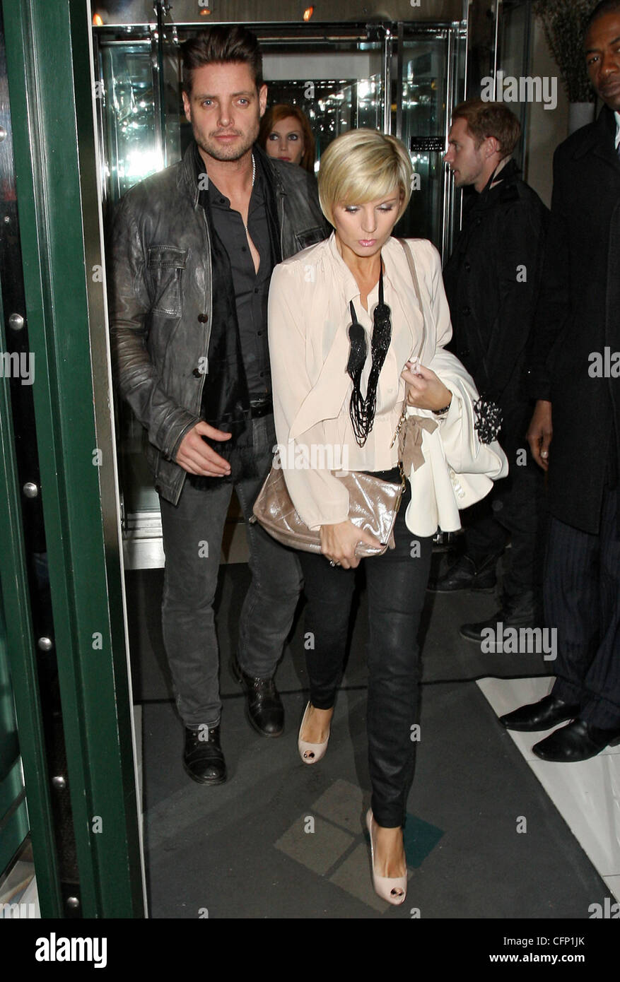 Boyzone star Keith Duffy out with his wife Lisa Smith celebrating ...