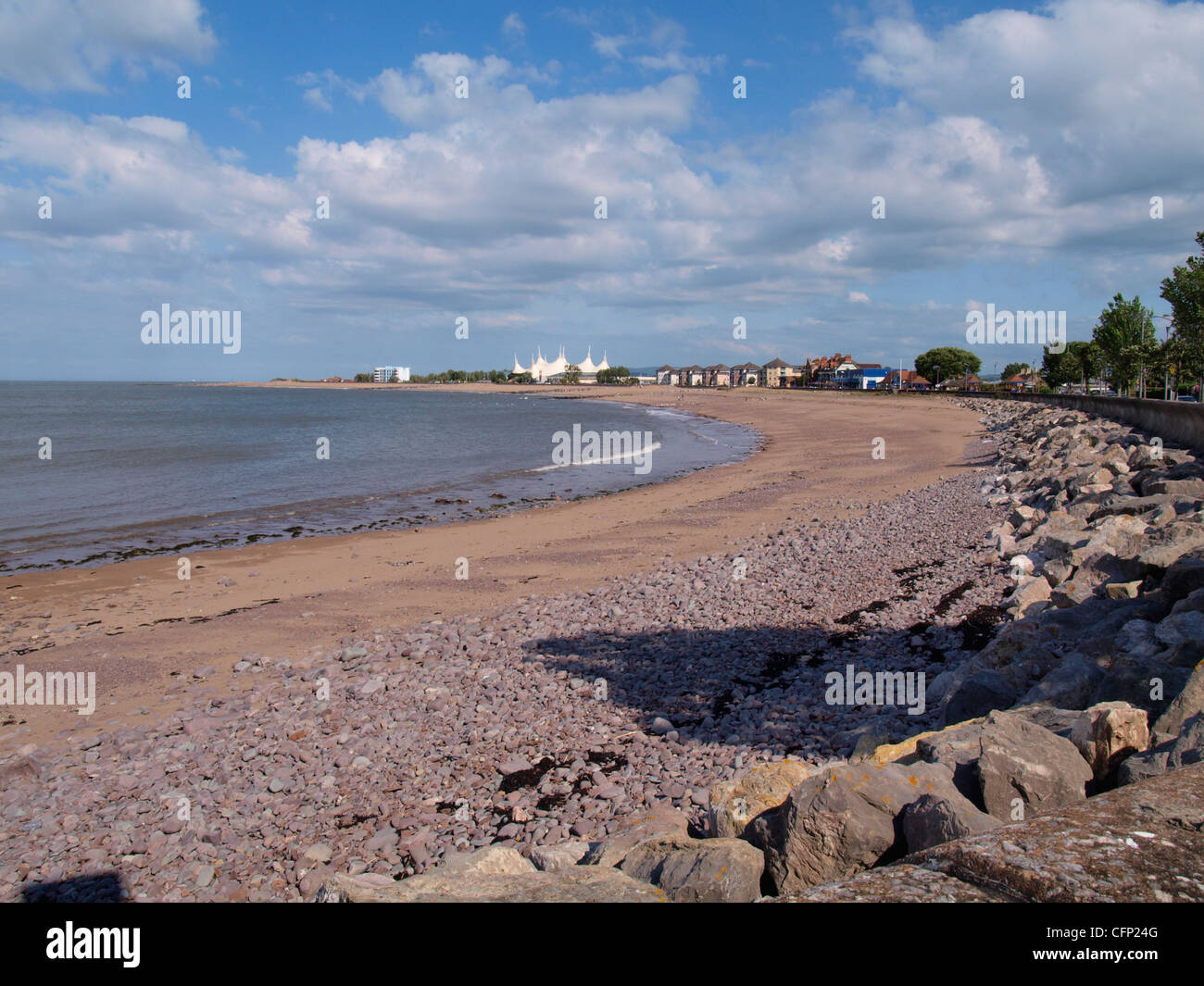 Minehead Beach, Somerset, UK Stock Photo - Alamy