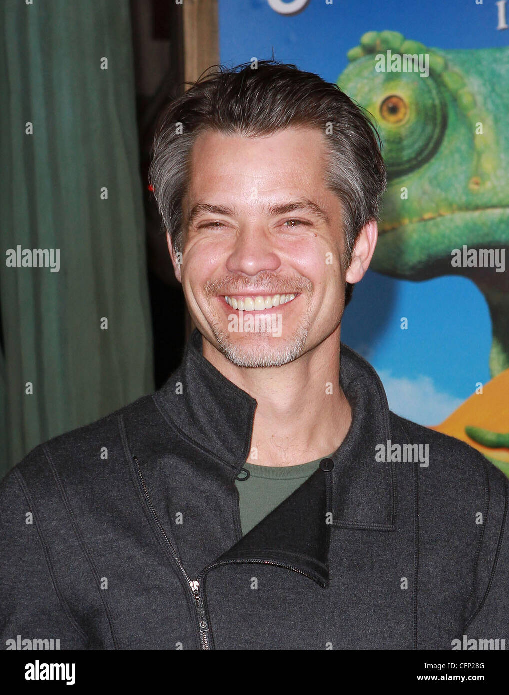 Timothy Olyphant Los Angeles premiere of "Rango" held at The Regency ...