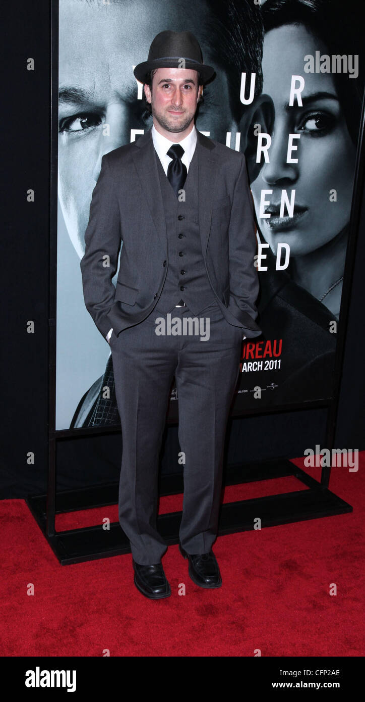 Mike DiGiacinto "The Adjustment Bureau" - New York Premiere held at the ...