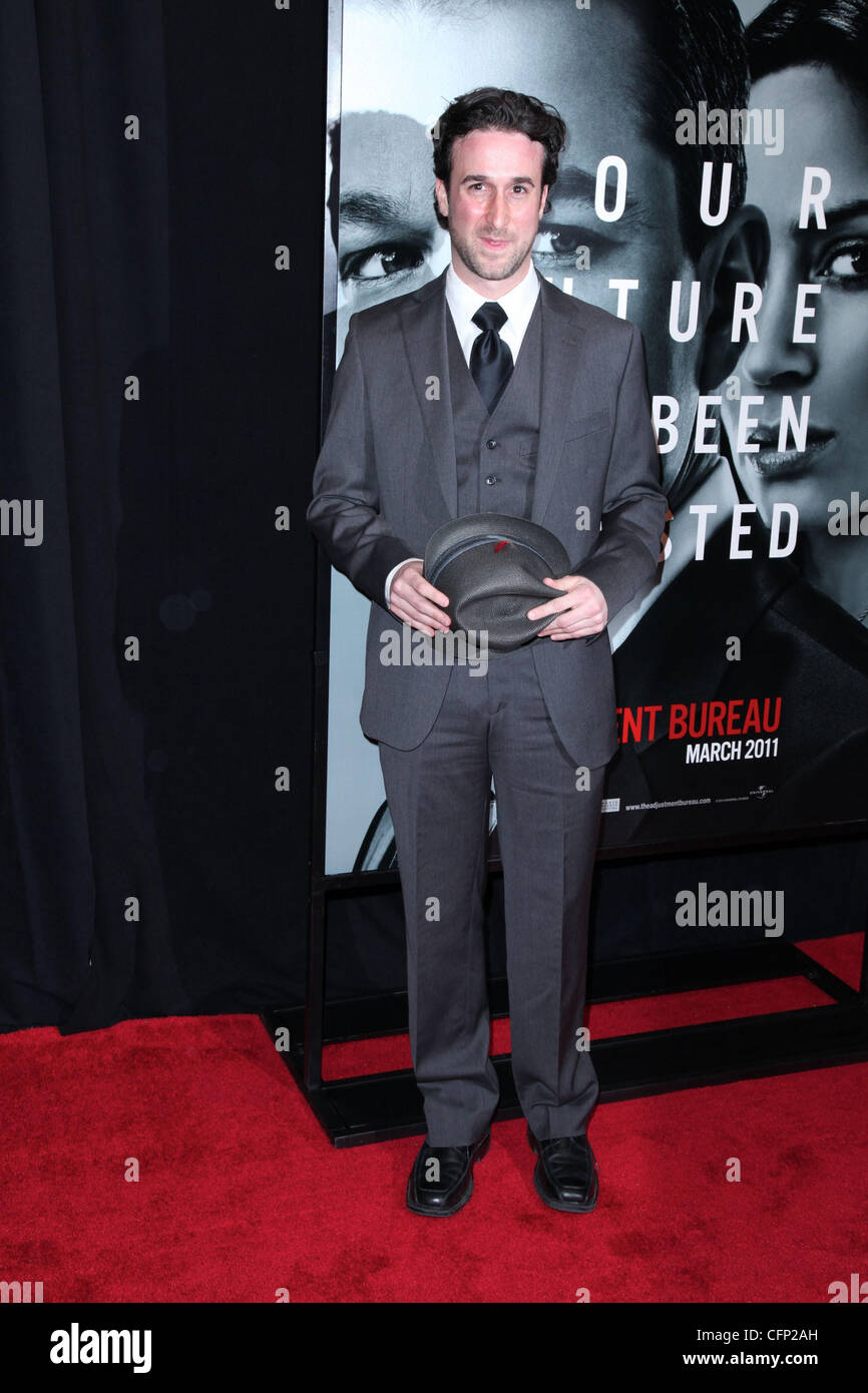 Mike DiGiacinto "The Adjustment Bureau" - New York Premiere held at the ...