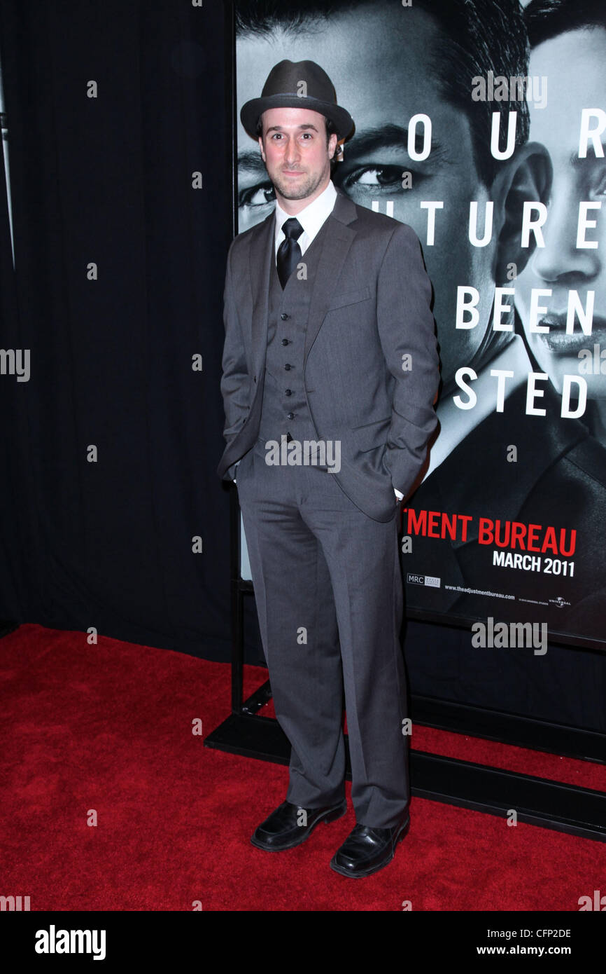Mike DiGiacinto "The Adjustment Bureau" - New York Premiere held at the ...