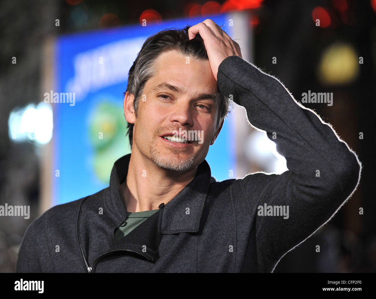 Timothy Olyphant Los Angeles premiere of 'Rango' held at The Regency ...