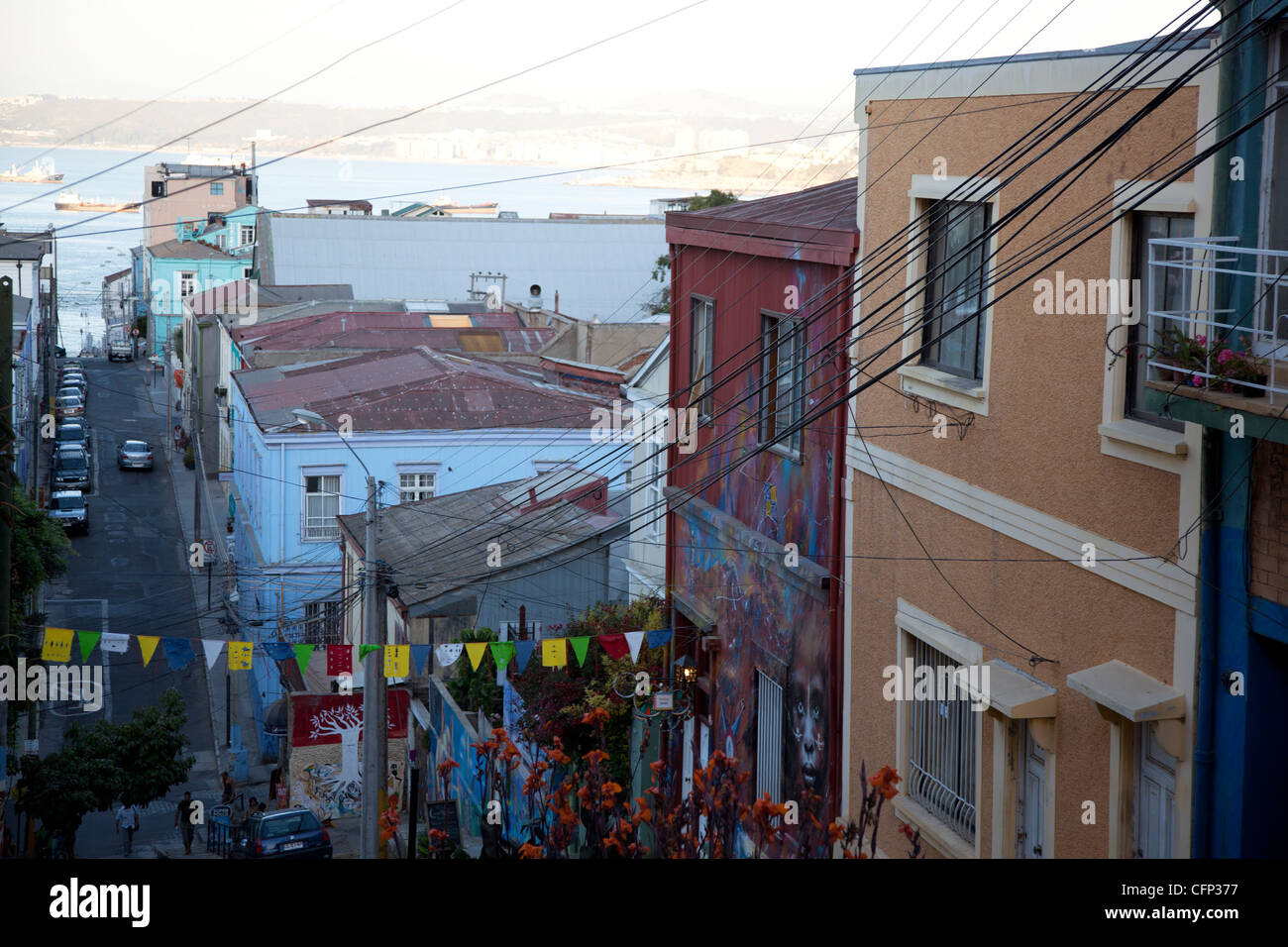Graffiti covered cobblestone streets hi-res stock photography and ...