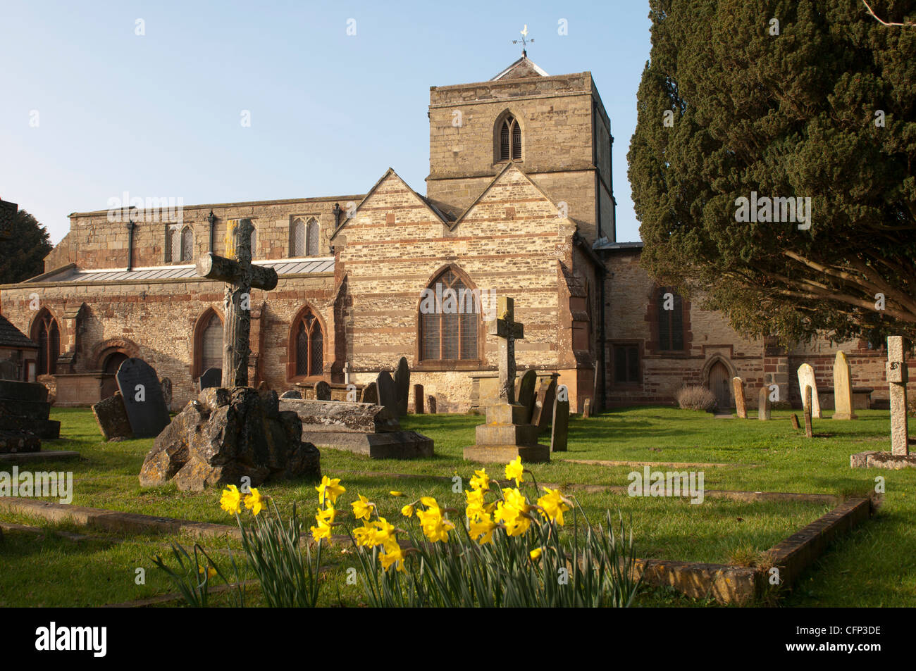 St. Margaret`s Church, Wolston, Warwickshire, England, UK Stock Photo ...